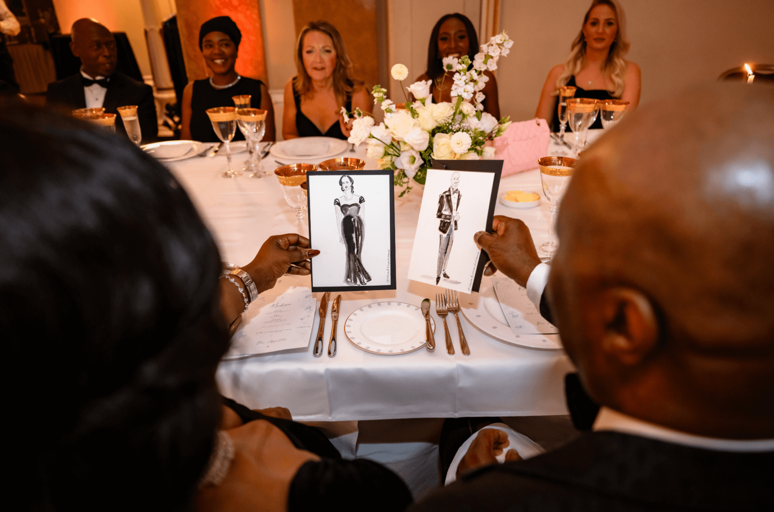 Guest Post: Black Tie Ballroom with Live Painter